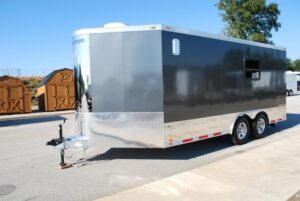 Custom inTech Trailers Aluminum Motorcycle Trailer
