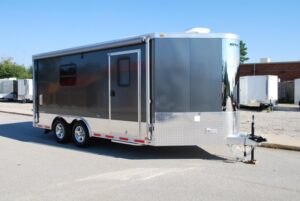 Custom inTech Trailers Aluminum Motorcycle Trailer