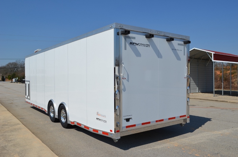 28' Aluminum Motorsports Race Car Trailer
