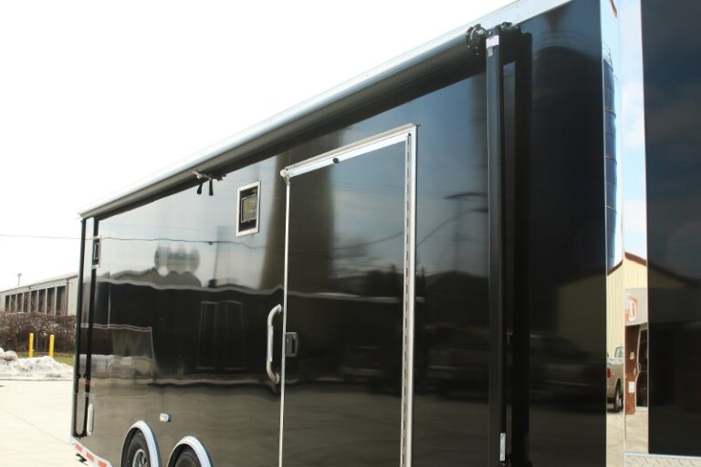 30' Custom Aluminum Snowmobile Trailer