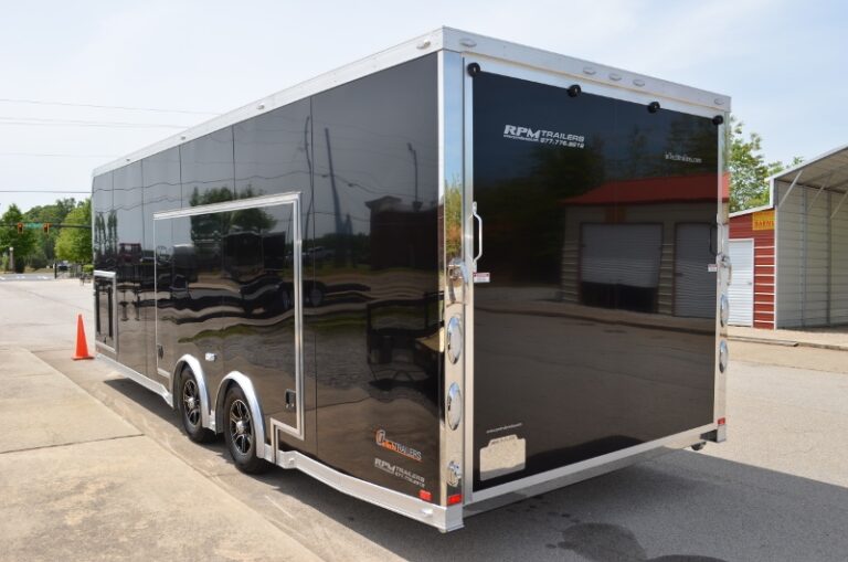 24' inTech Aluminum Car Hauler with Escape Door