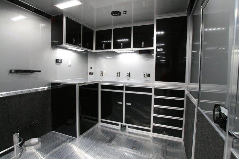 34' Custom Aluminum Race Car Trailer