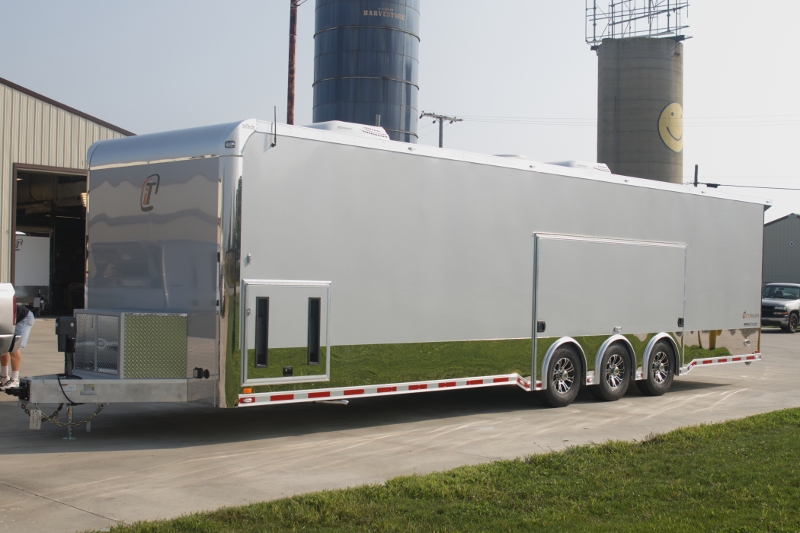 34' Custom Aluminum Race Car Trailer