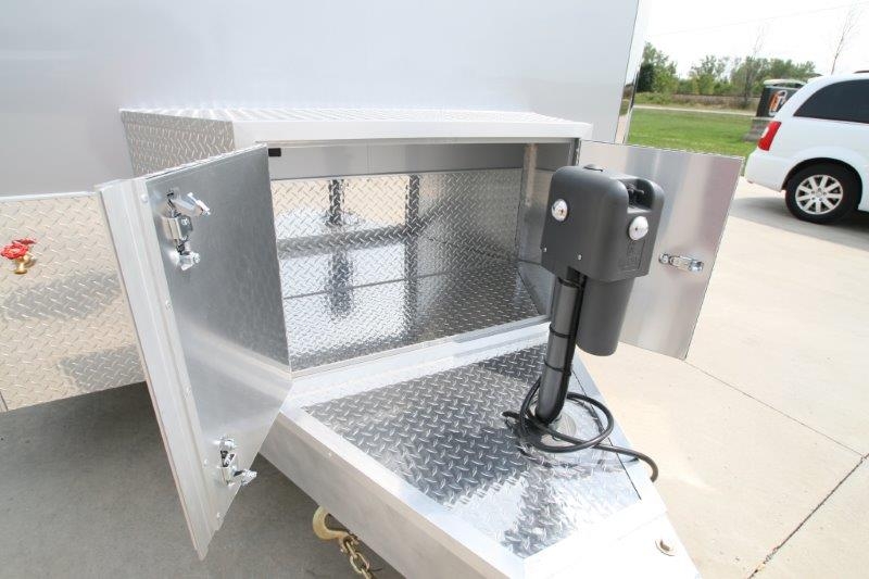 34' Custom Aluminum Race Car Trailer