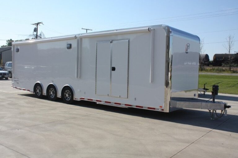 32' All Aluminum Race Car Trailer