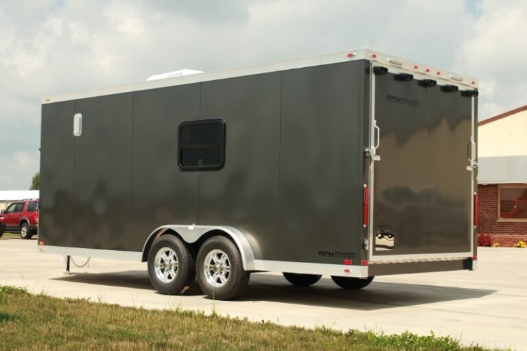 20' Aluminum Motorcycle Trailer