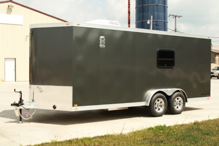 20' Aluminum Motorcycle Trailer