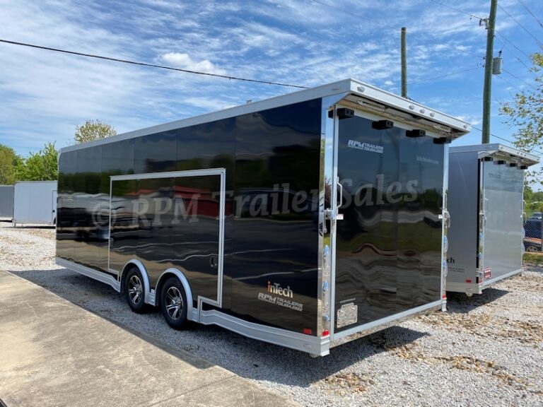 24' inTech Aluminum Car Trailer with Full Access Escape Door