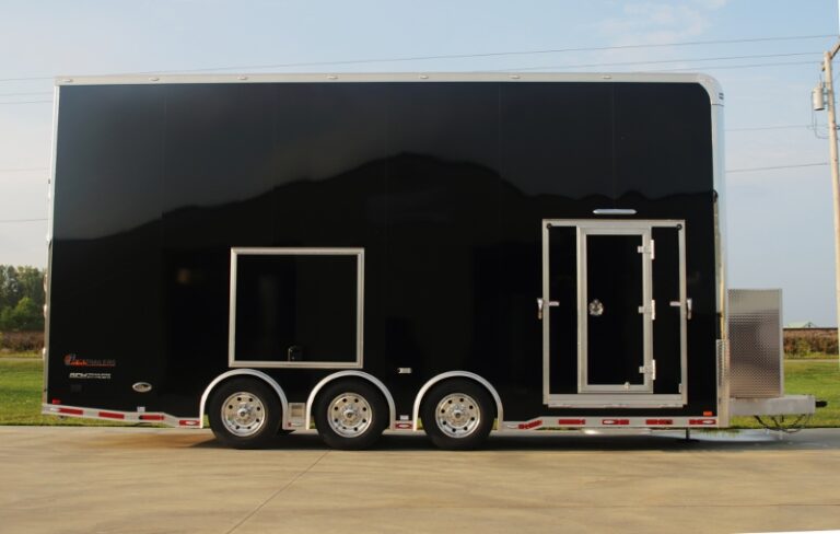 24' Custom Aluminum Stacker Trailer