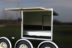 24' Custom Aluminum Stacker Trailer