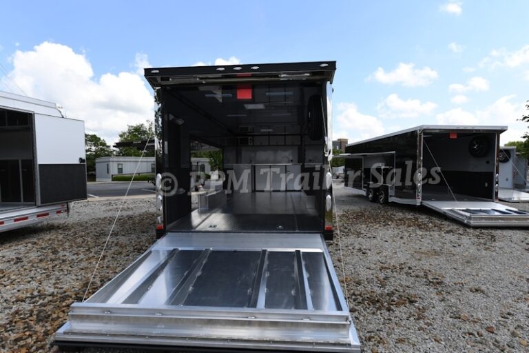 24' inTech Aluminum Car Trailer with Escape Door