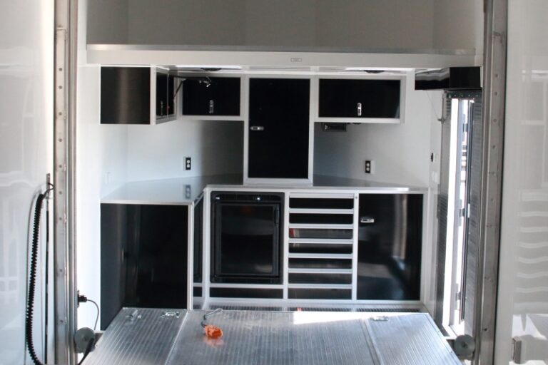 30' Custom Aluminum Stacker Trailer