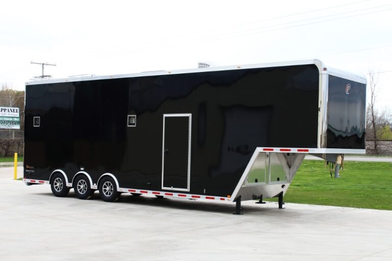 36' Custom Gooseneck Stacker Trailer