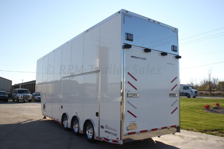 36' Custom Aluminum Stacker Trailer