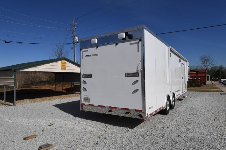 38' Custom Aluminum Motorsports Race Trailer