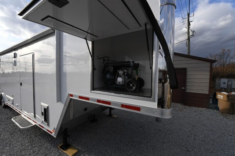 38' Custom Aluminum Motorsports Race Trailer
