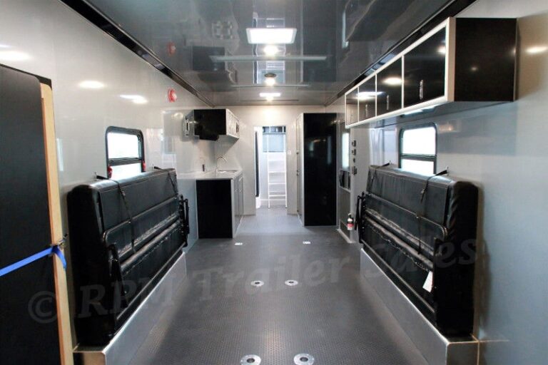 40' Aluminum Race Trailer with Bathroom Package