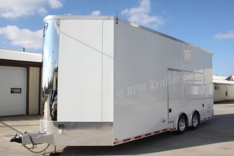 26' Custom Aluminum Coach Trailer