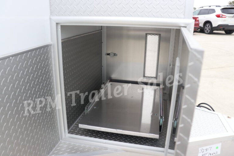 34' Custom Aluminum Stacker Trailer - RPM Trailer Sales